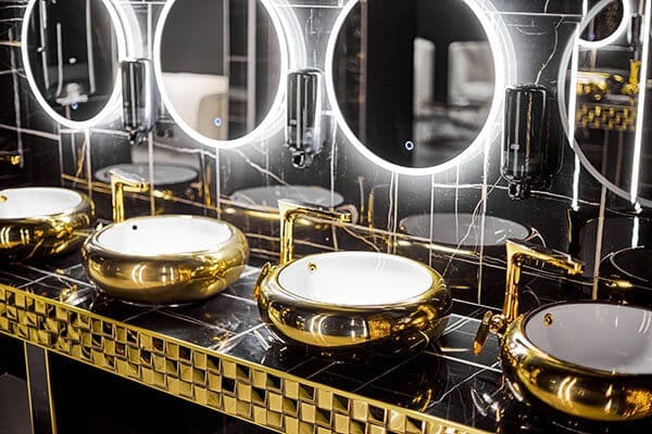 Lighted Mirror For Commercial Area - OkayMirror